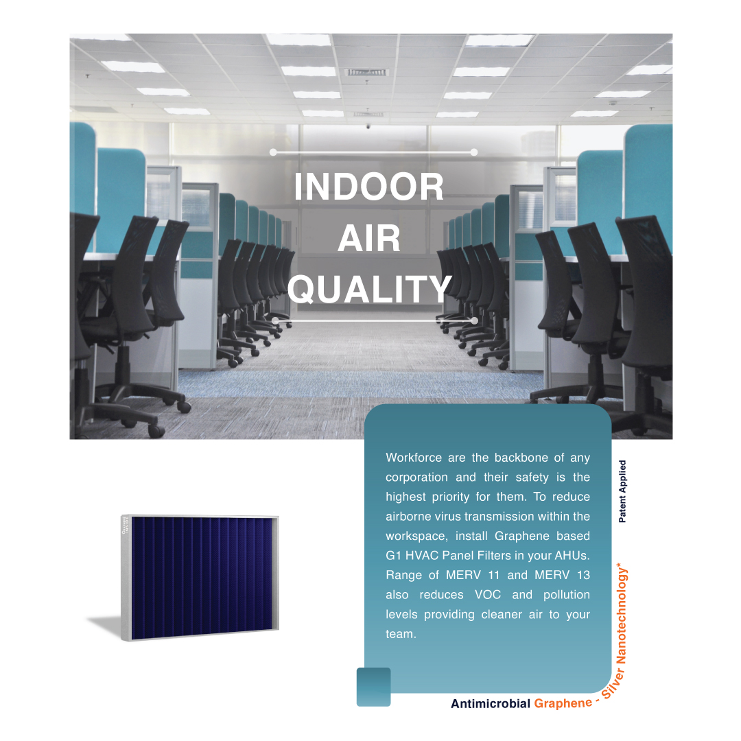 G1 HVAC Graphene Panel Filter: Nanomatrix Materials